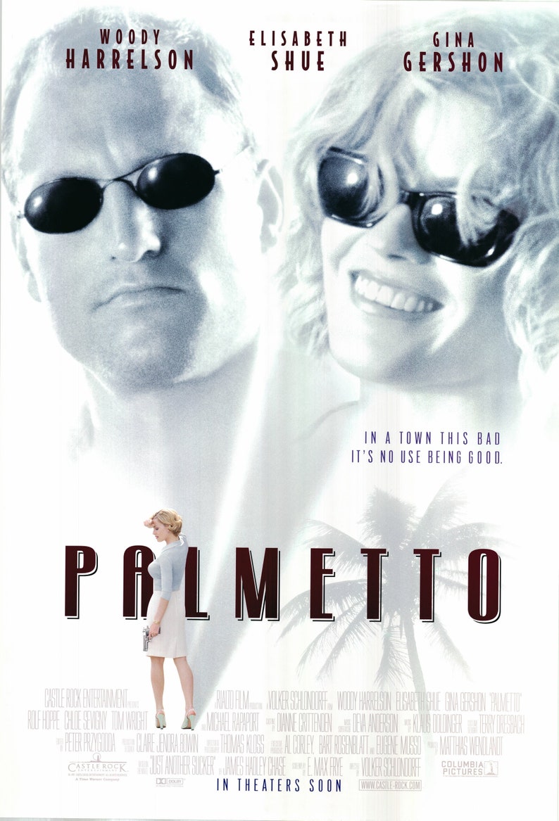 Palmetto 1997 Advance One Sheet Poster Rolled Etsy