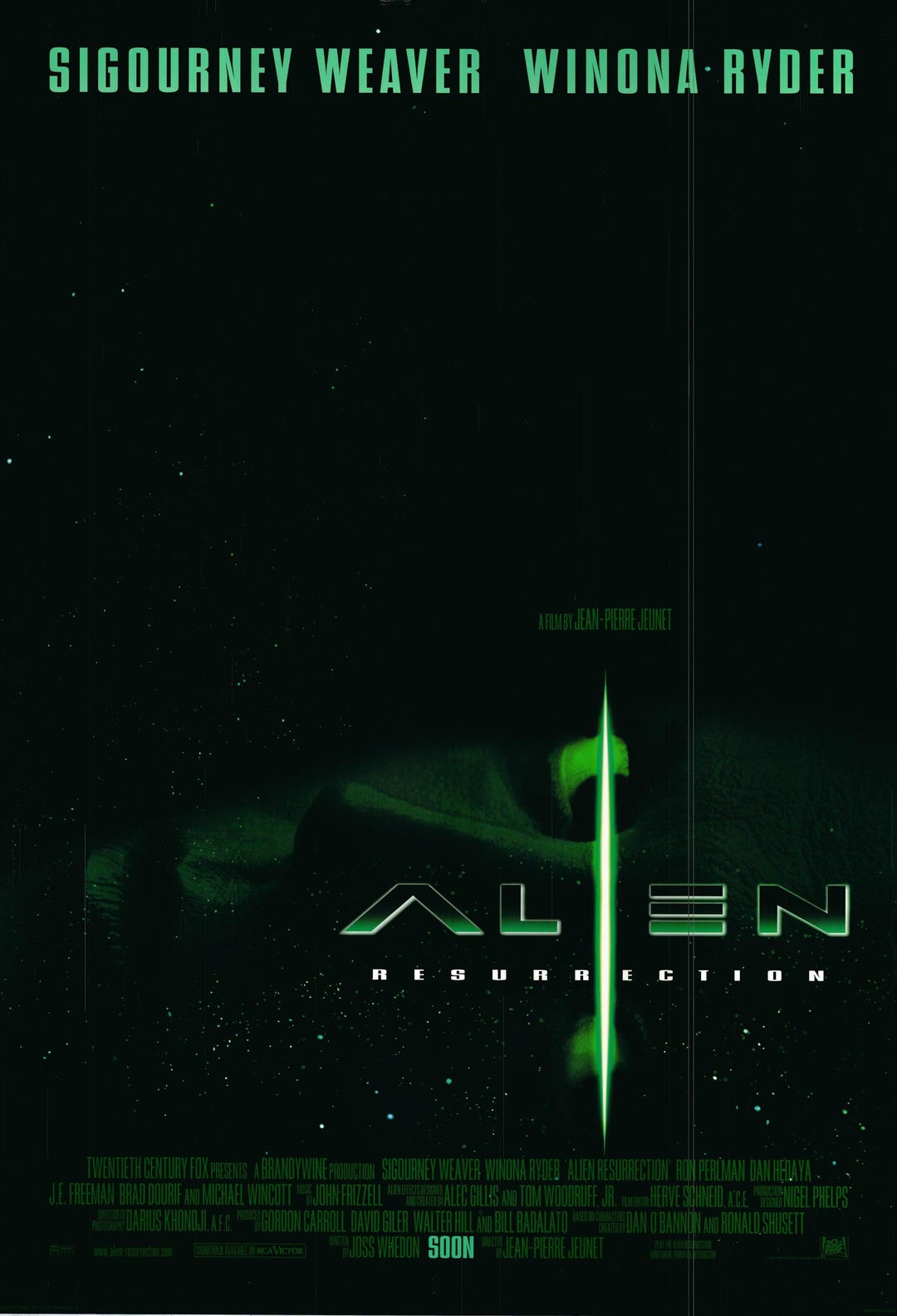 Alien Resurrection 1997 Rolled One Sheet International Poster - Etsy
