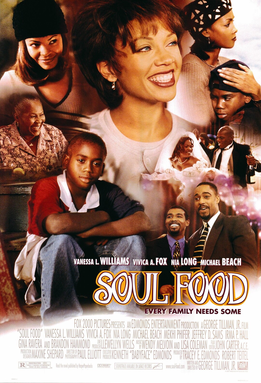 Soul Food 1997 One Sheet Poster Rolled - Etsy