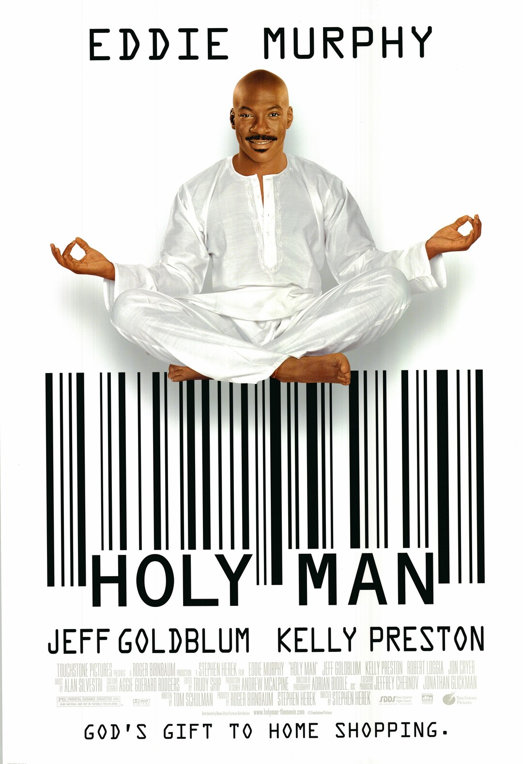 Holy Man 1998 One Sheet Poster Rolled - Etsy