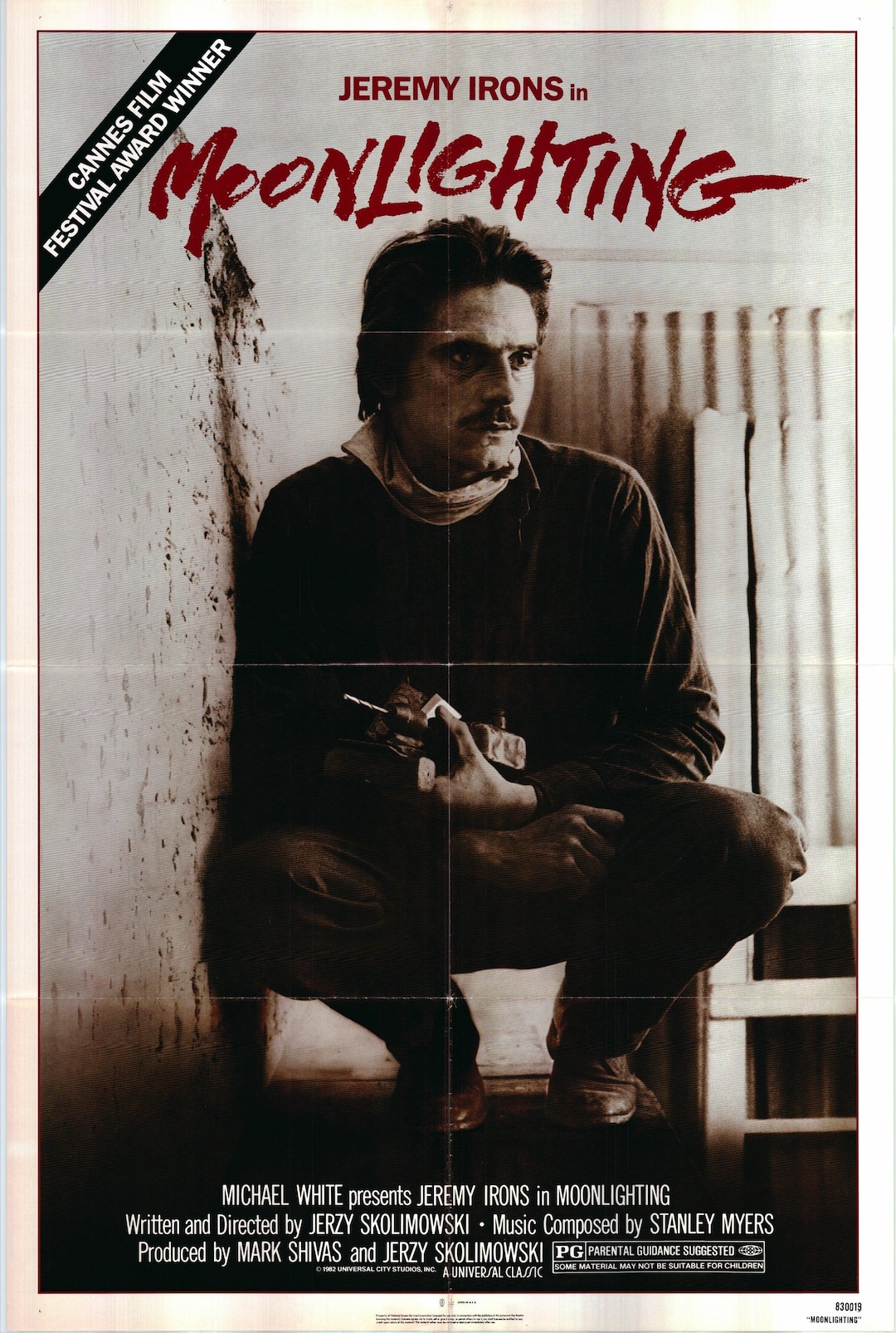 Moonlighting 1982 One Sheet Poster Folded - Etsy