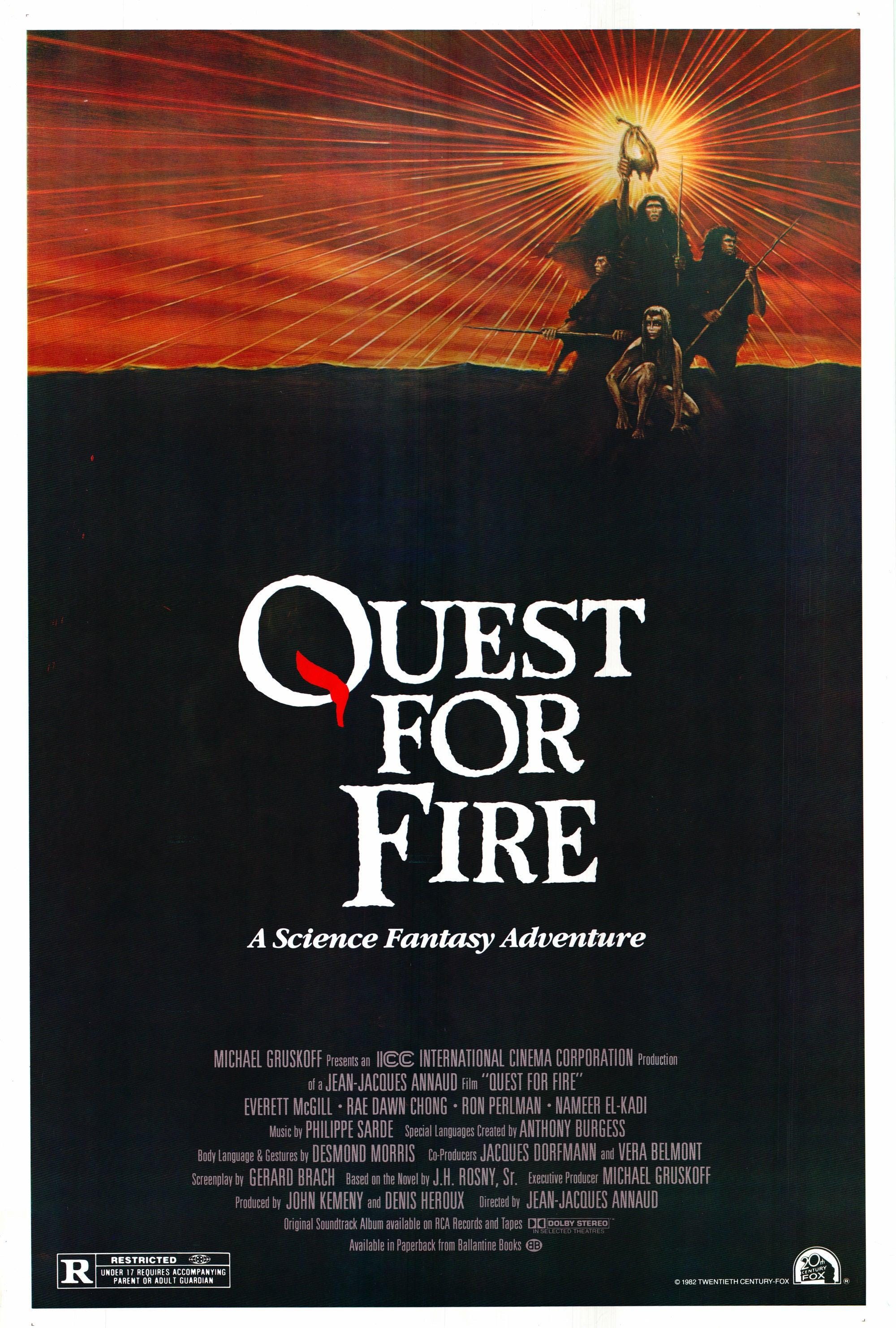 Quest for Fire 1982 One Sheet Poster Rolled - Etsy