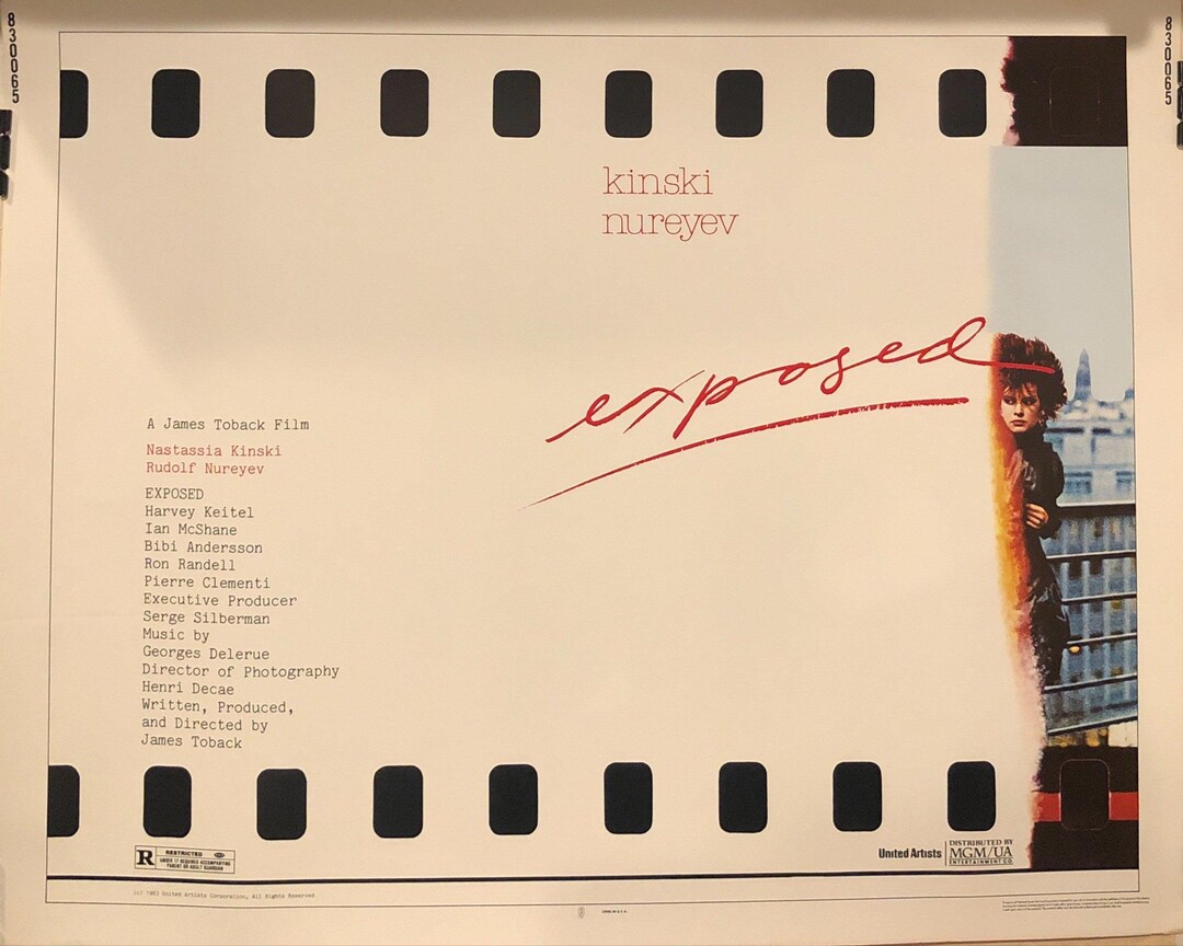 Exposed 1983 Display Sheet - Etsy