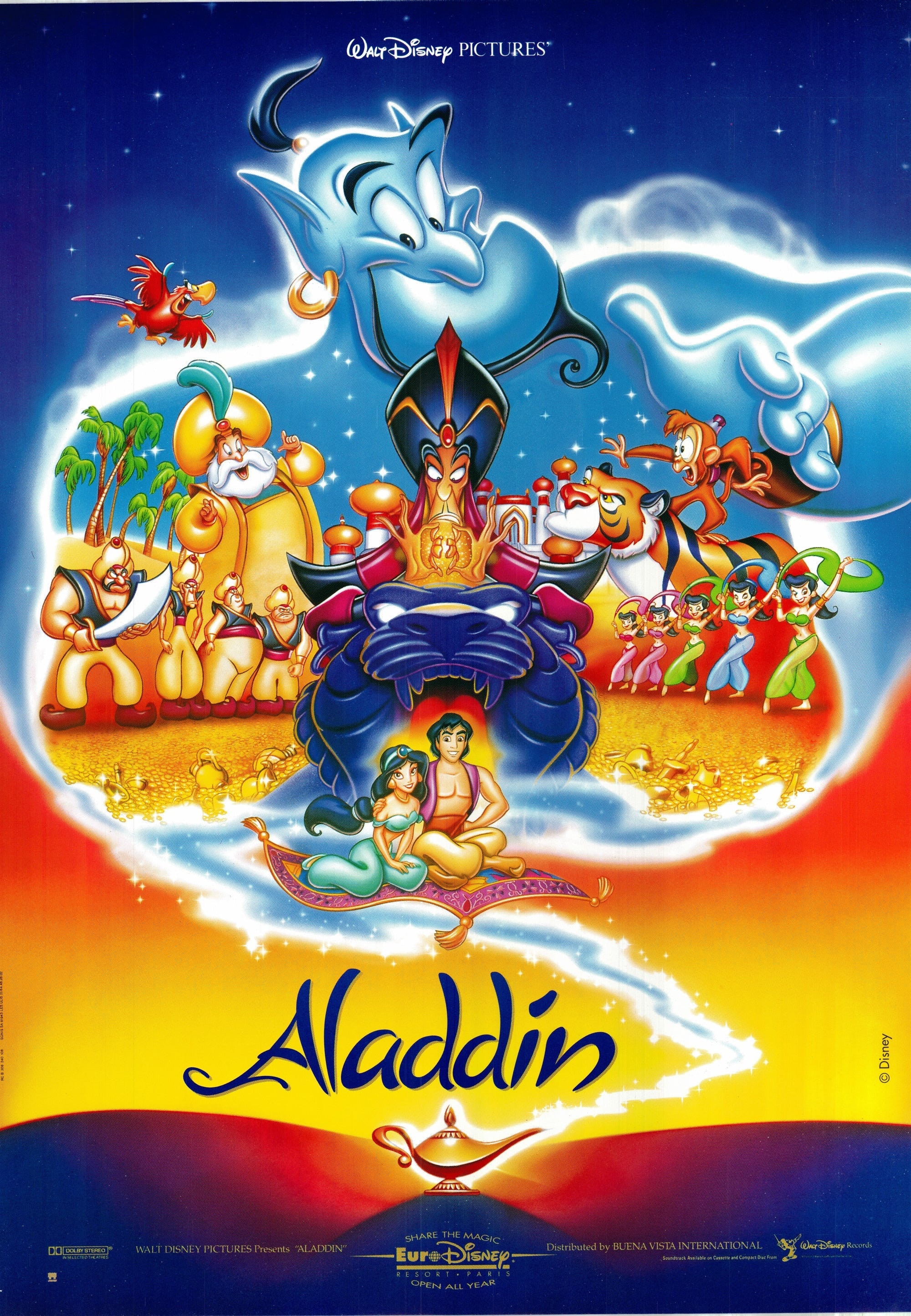 Aladdin 1992 Poster