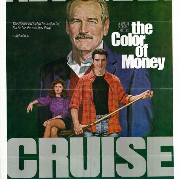 The Color of Money Poster - Etsy