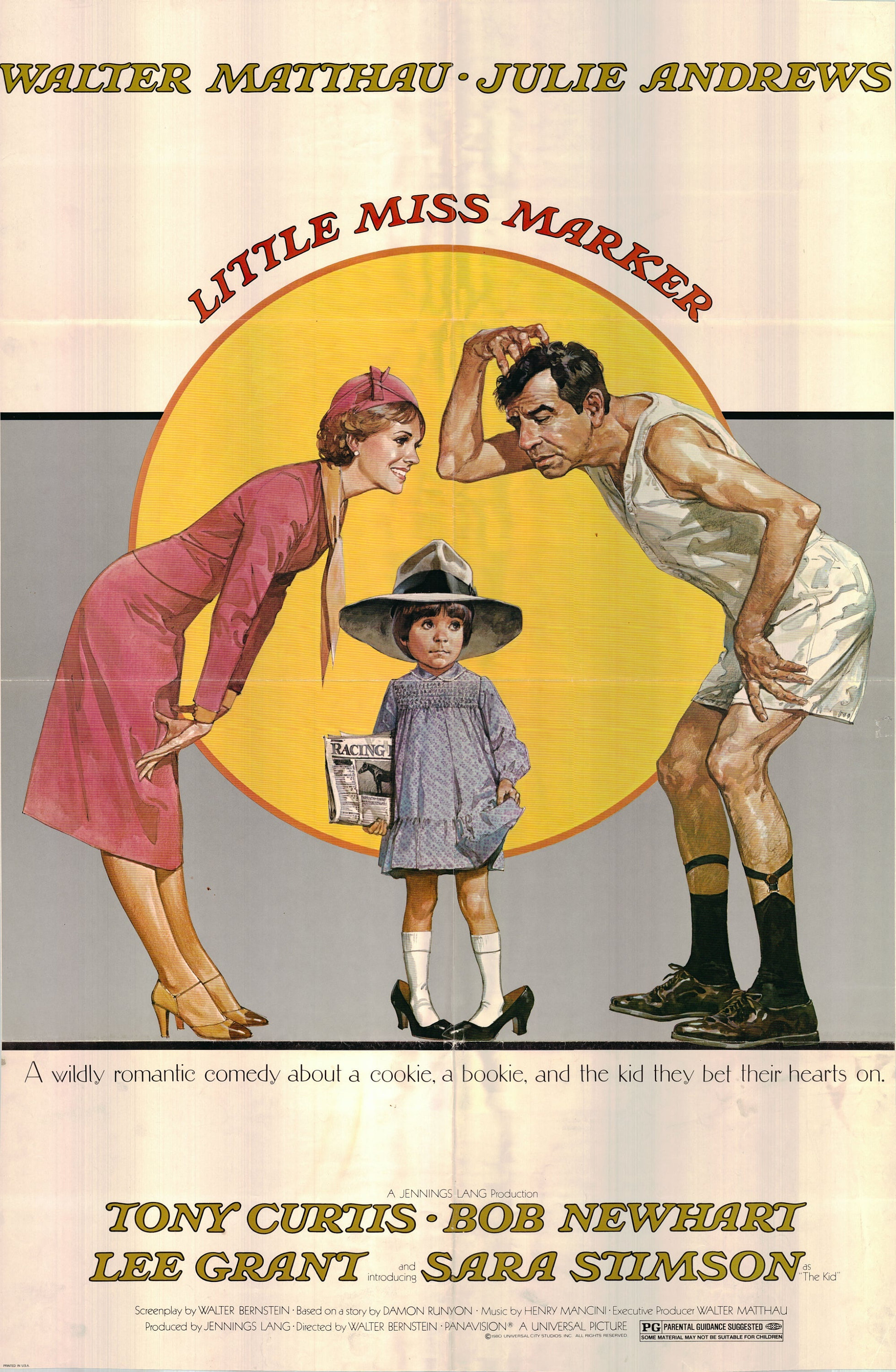Little Miss Marker 1980 One Sheet Poster Folded - Etsy