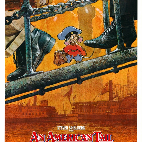 An American Tail Poster - Etsy