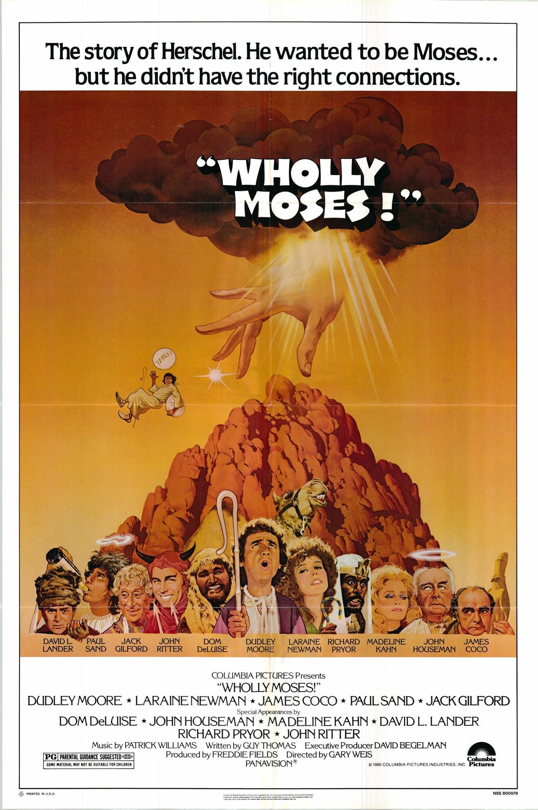 Wholly Moses 1980 One Sheet Poster Folded - Etsy