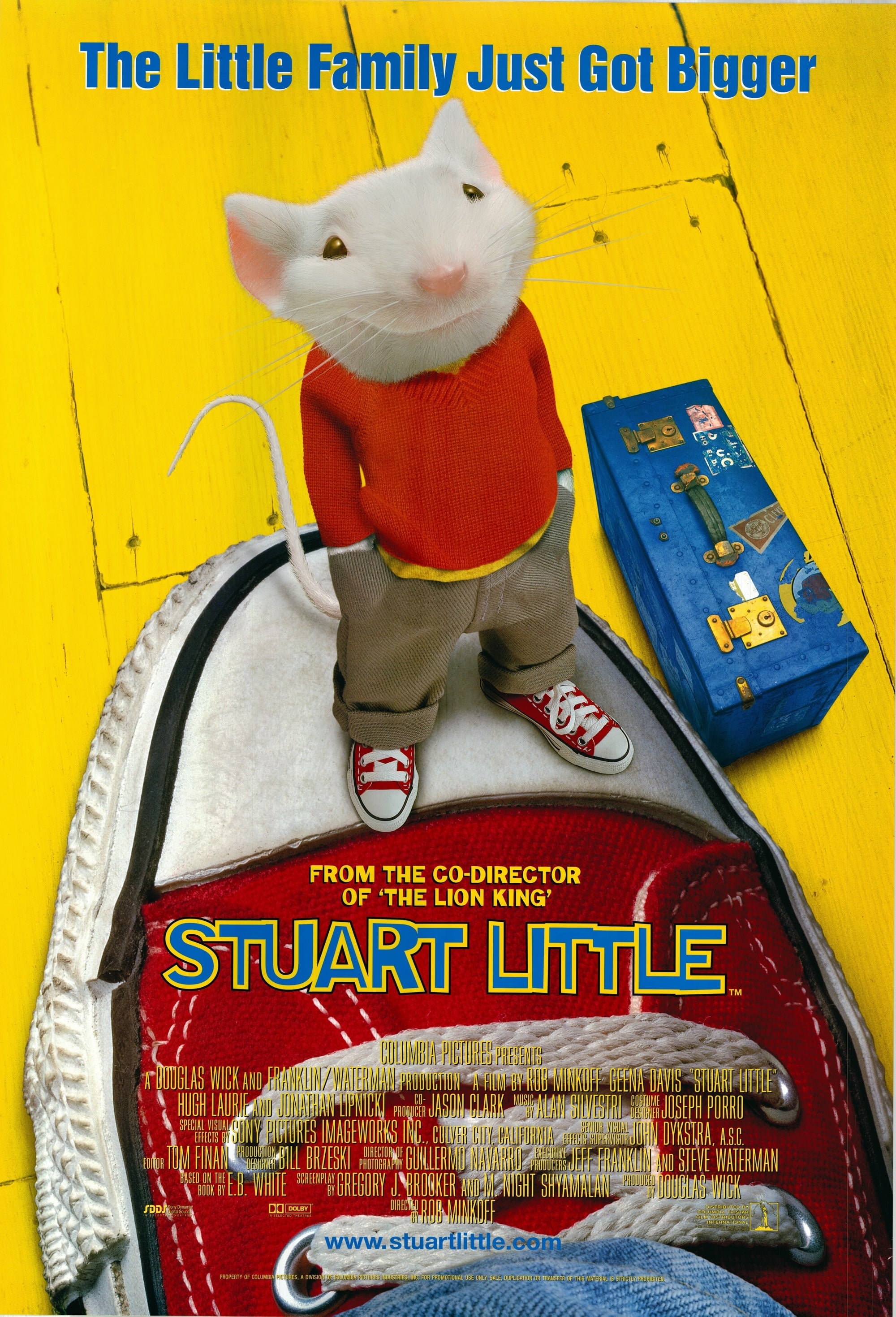 Stuart Little 1999 One Sheet Poster Rolled Double Sided - Etsy