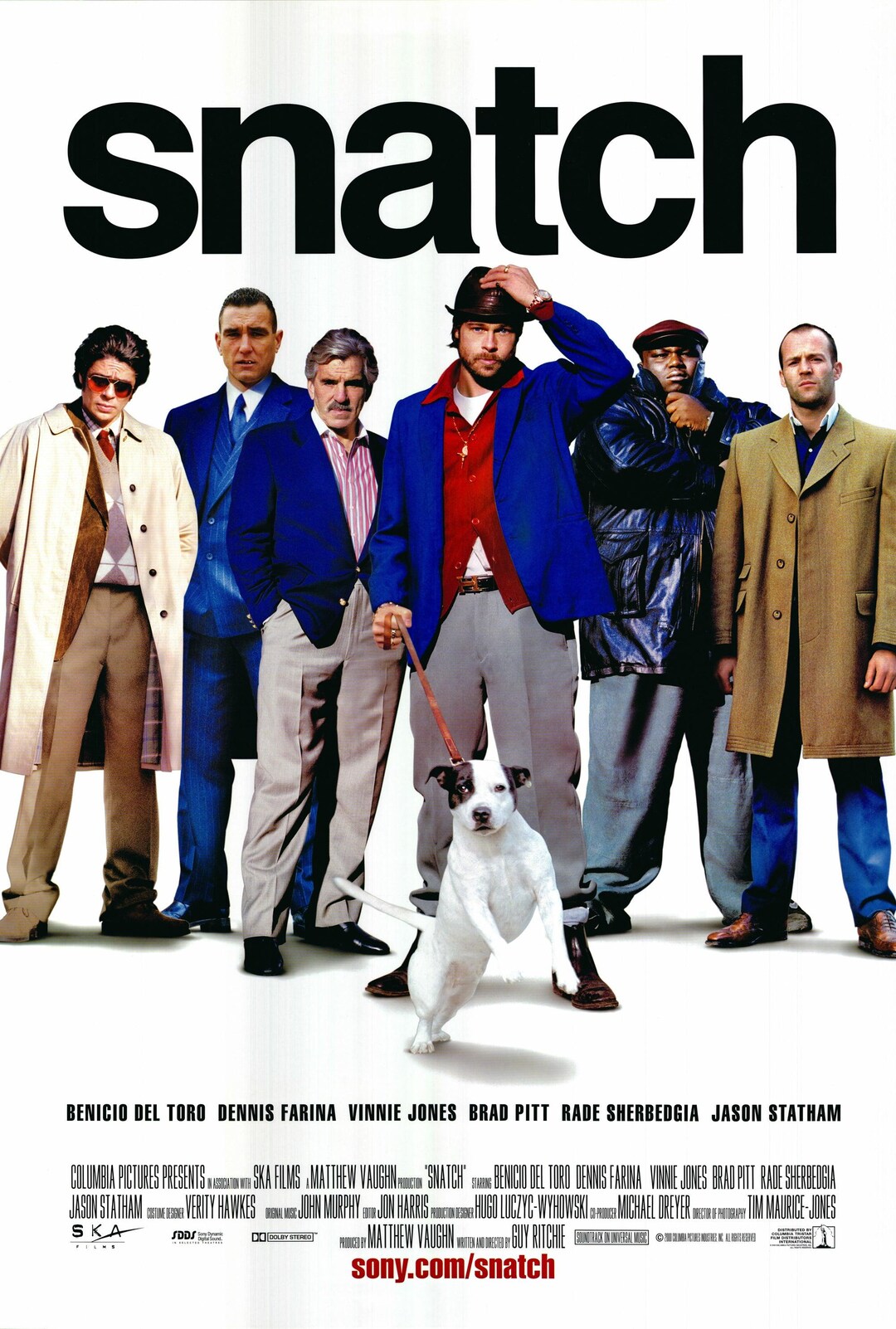 Snatch 2001 One Sheet Poster Rolled - Etsy