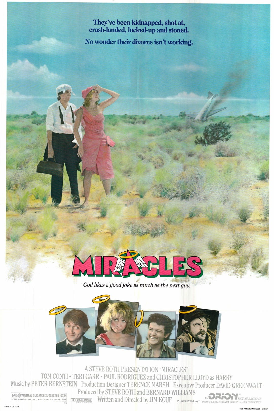 Miracles 1986 One Sheet Poster Folded - Etsy