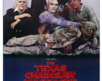 Texas Chainsaw Massacre 2 1986 One Sheet Poster Rolled A howling Style ...