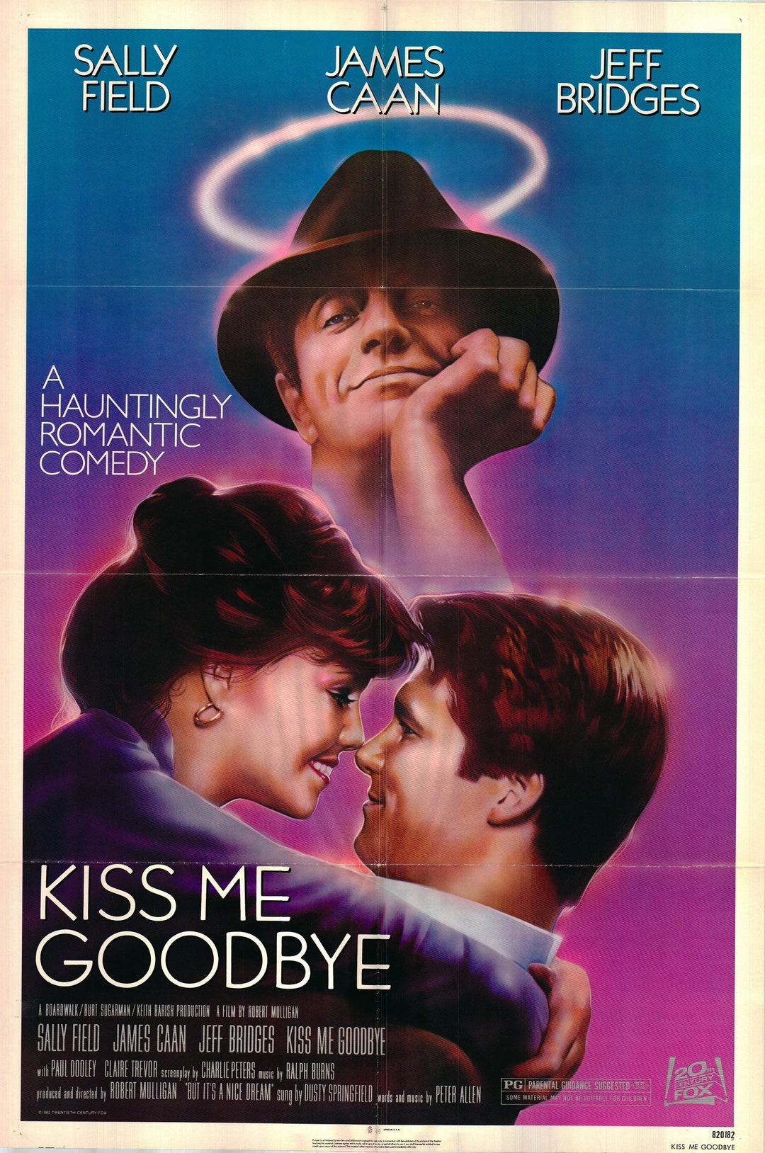 Kiss Me Goodbye 1982 One Sheet Poster Folded - Etsy