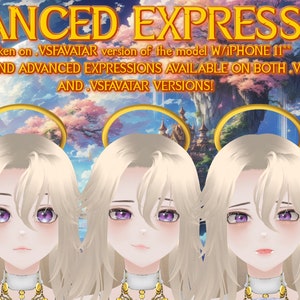 Vtubing Ready Seraph Model! **ADVANCED FACIAL Tracking--my Most ...