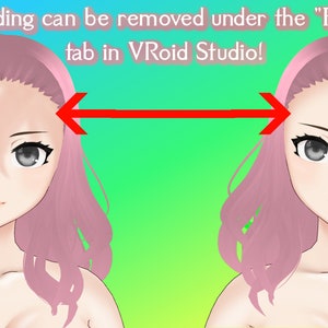 Customizable Vroid Feminine Base! | Shaded, With Several Asset Toggles ...