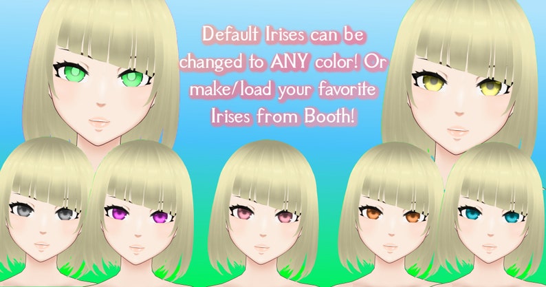 Customizable Vroid Feminine Base Shaded With Several Asset - Etsy