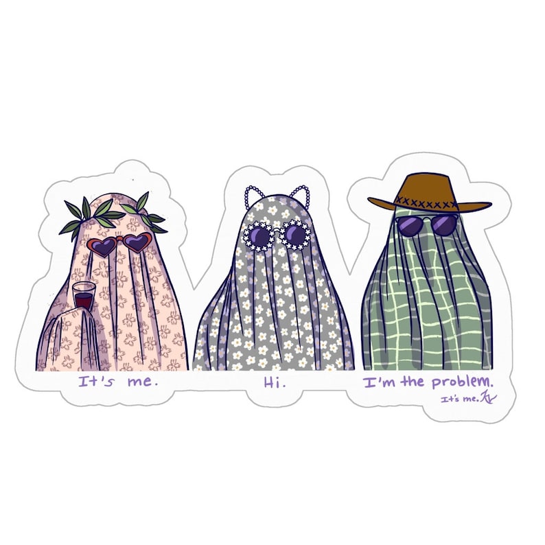 Anti Hero Ghosts Sticker Decal - Etsy