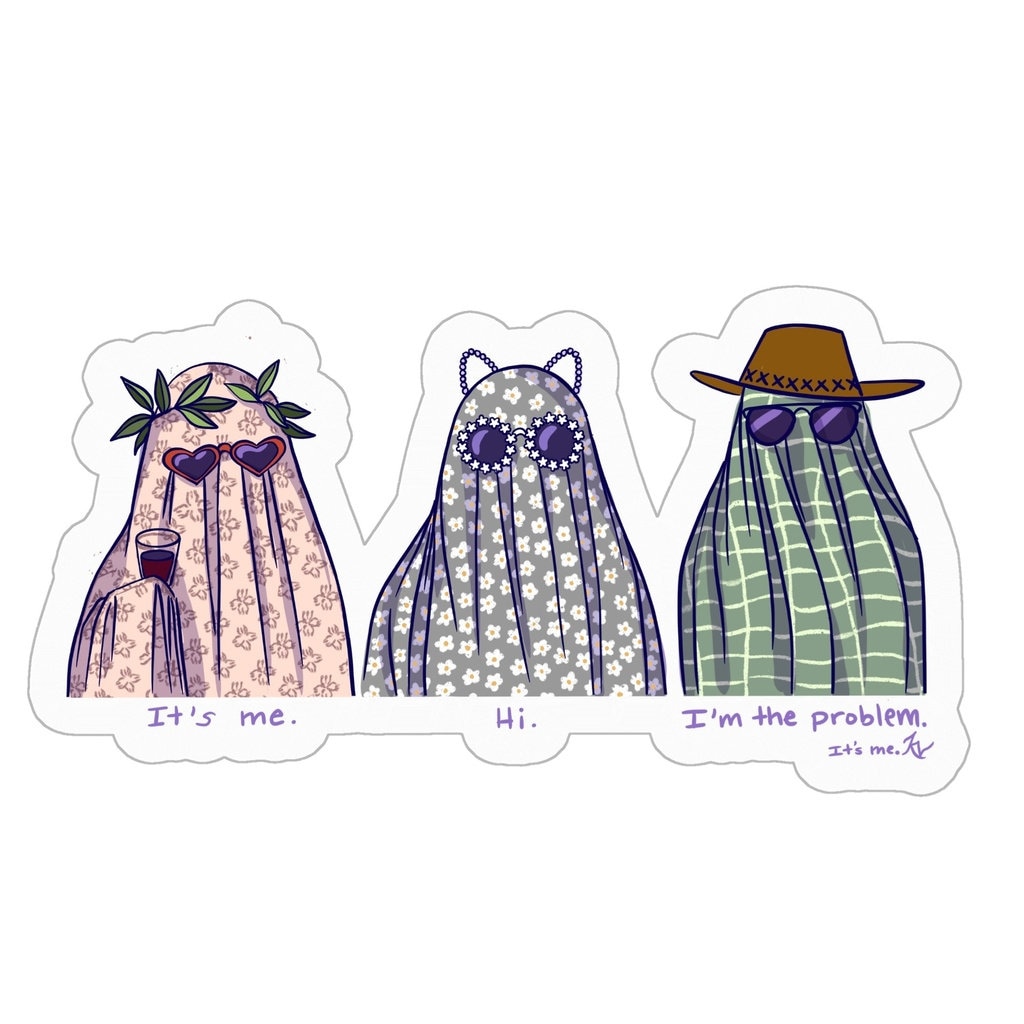 Anti Hero Ghosts Sticker Decal - Etsy