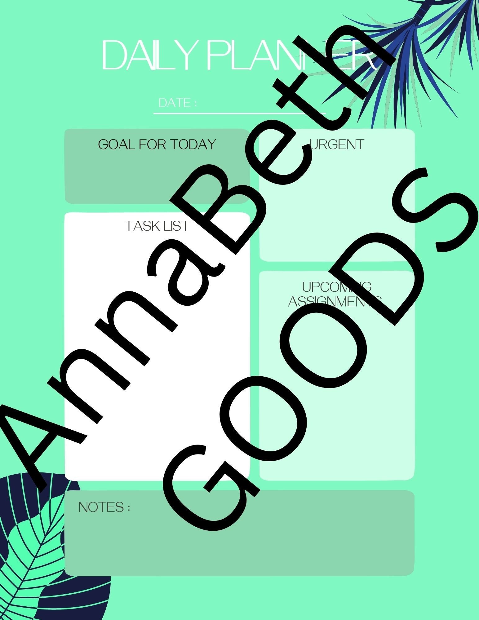 Ultimate Student Planner Printable - Etsy