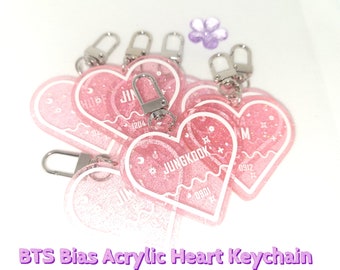 Acrylic Bts Keychain - Etsy