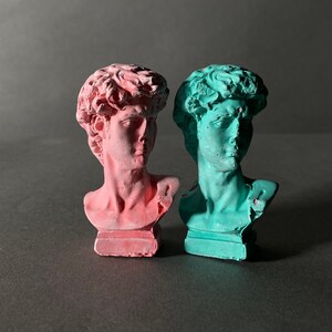 Distorted David plaster - Etsy