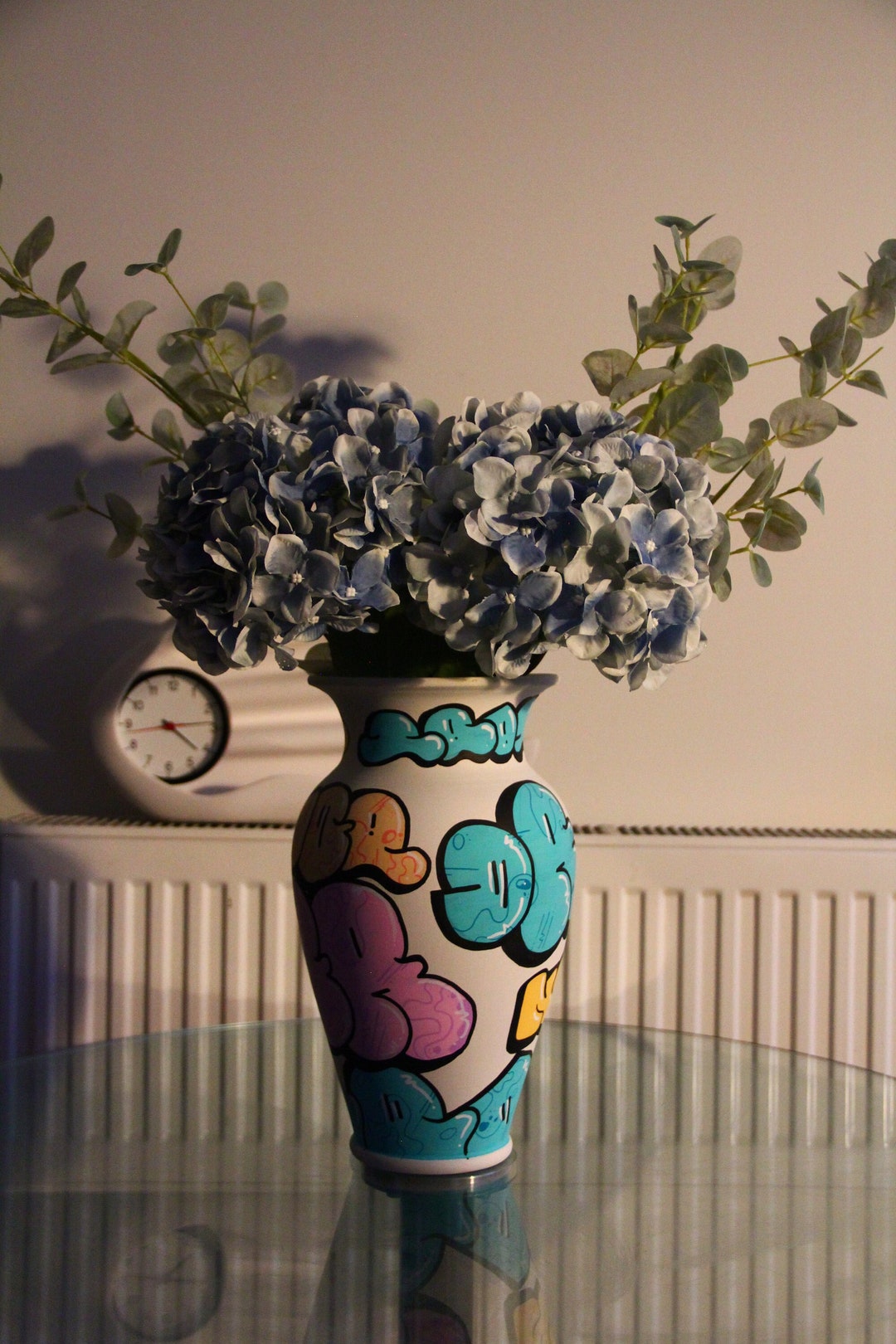 Graffiti Vase - Etsy