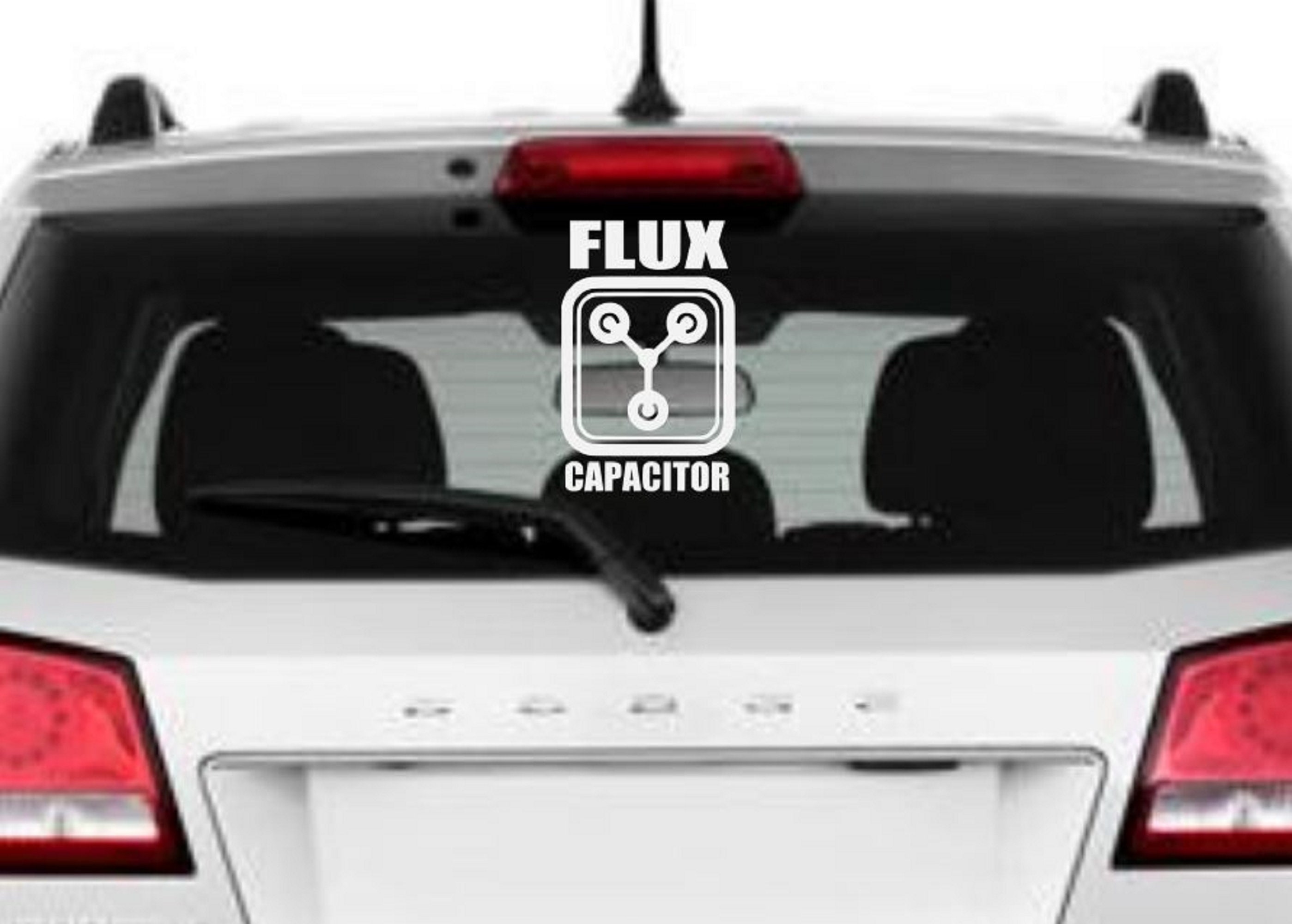 Flux Capacitor Vinyl Decal - Etsy UK