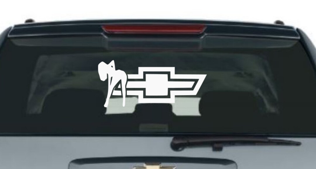 Sexy Chevy Custom Vinyl Decal Version 2 - Etsy