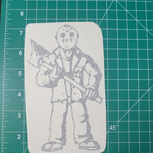 Jason Voorhees Vinyl Decal - Etsy