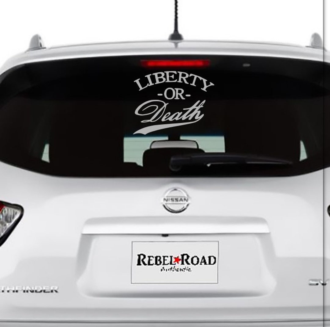 Liberty or Death Vinyl Decal - Etsy