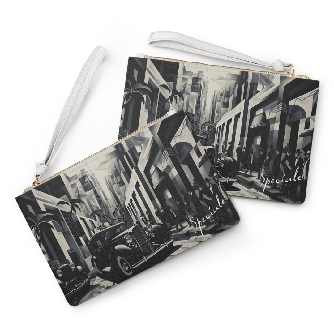The Gangster Collection - the Abstract Heist - Clutch Bag - Etsy