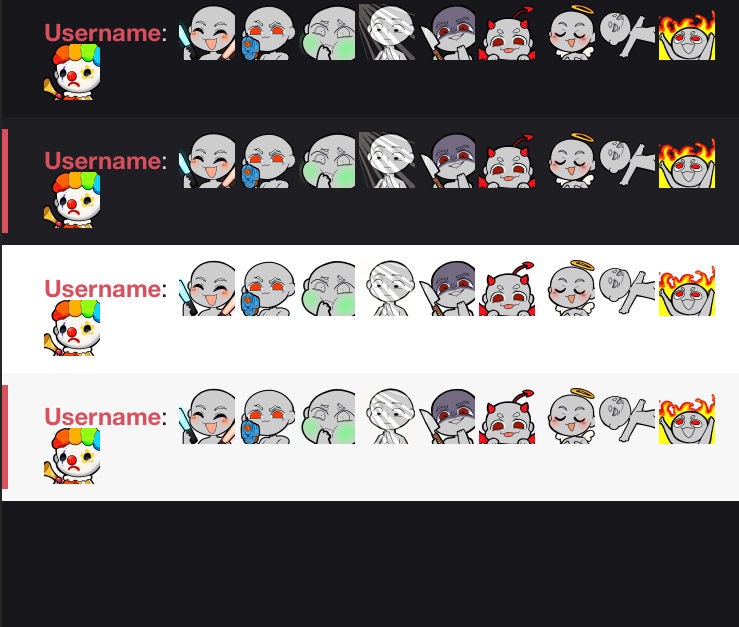 Variety DIY Emote Pack - Etsy