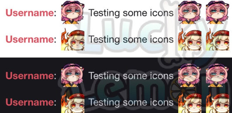 Affordable Emotes : Genshin Impact Klee & Diona - Etsy