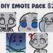 DIY Emote Pack : Emote Bases - Etsy