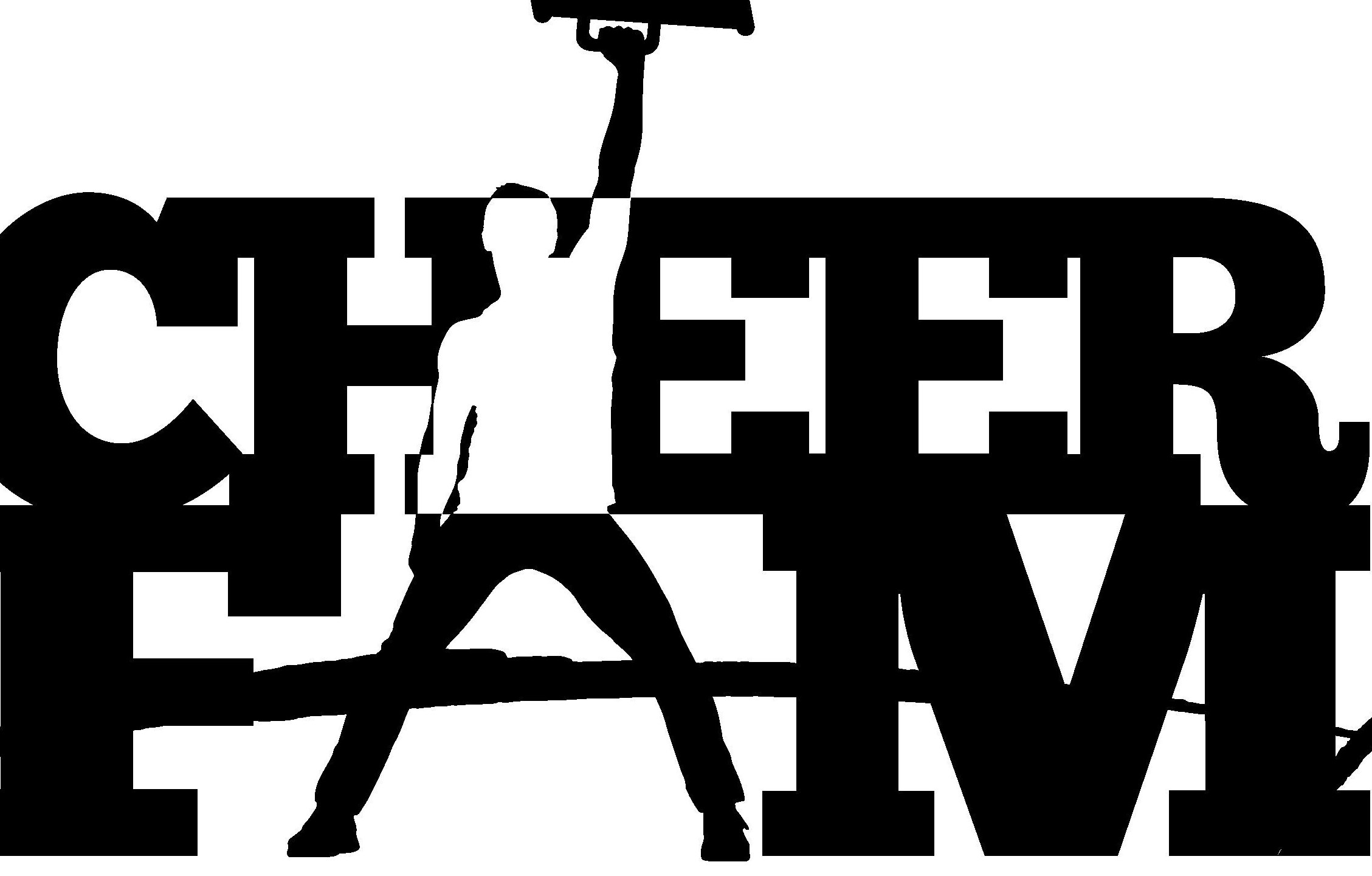 Cheer Fam - Png, Svg, Eps and Pdf of a Male Cheerleader Supported by ...