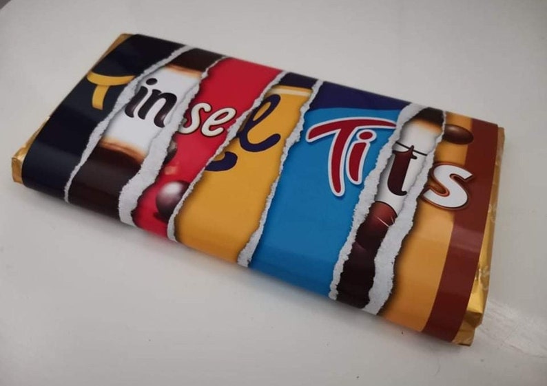 Rude / Offensive Christmas Chocolate Bars - Etsy