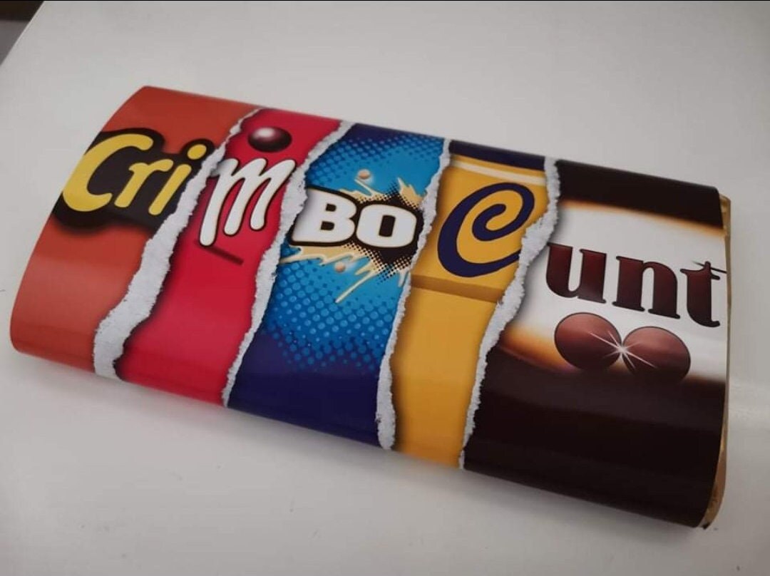 Rude / Offensive Christmas Chocolate Bars - Etsy