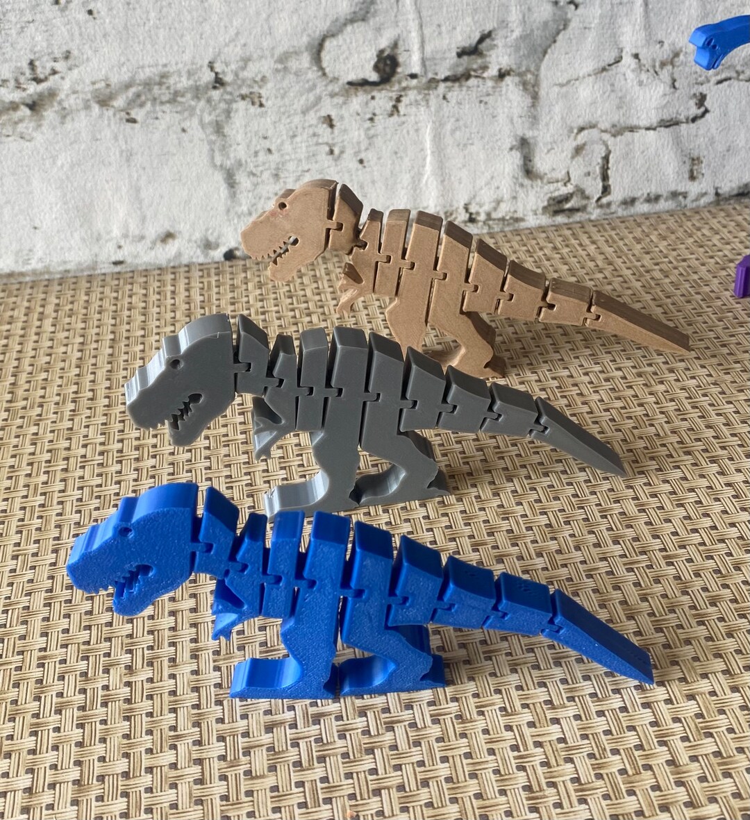 Tyrannosaurus Rex Fidget- Sensory T-rex Dinosaur Toy - Etsy UK