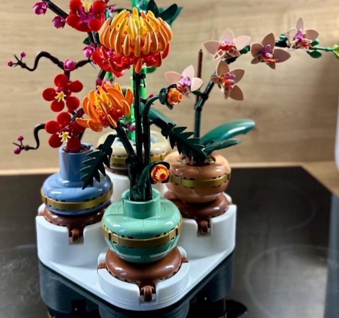 Lego Botanicals Plants Display Stand for 4 Plants Any Colour - Etsy