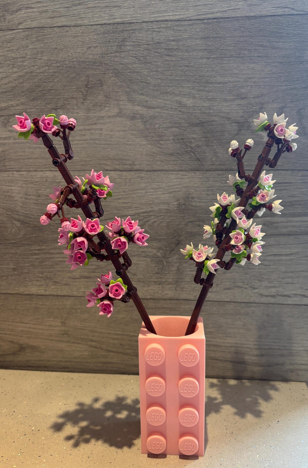 Lego Brick Vase to Display Lego Bouquet - Lego Flowers - Etsy