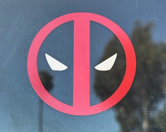 Deadpool Metal Emblem Badge Sticker Decal 5 Pack - Etsy