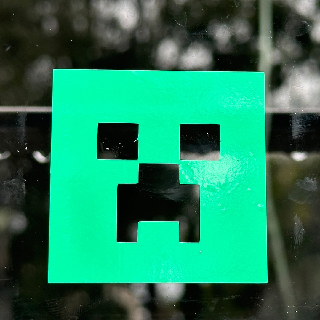 Minecraft Vinyl Window Decal Sticker - Etsy