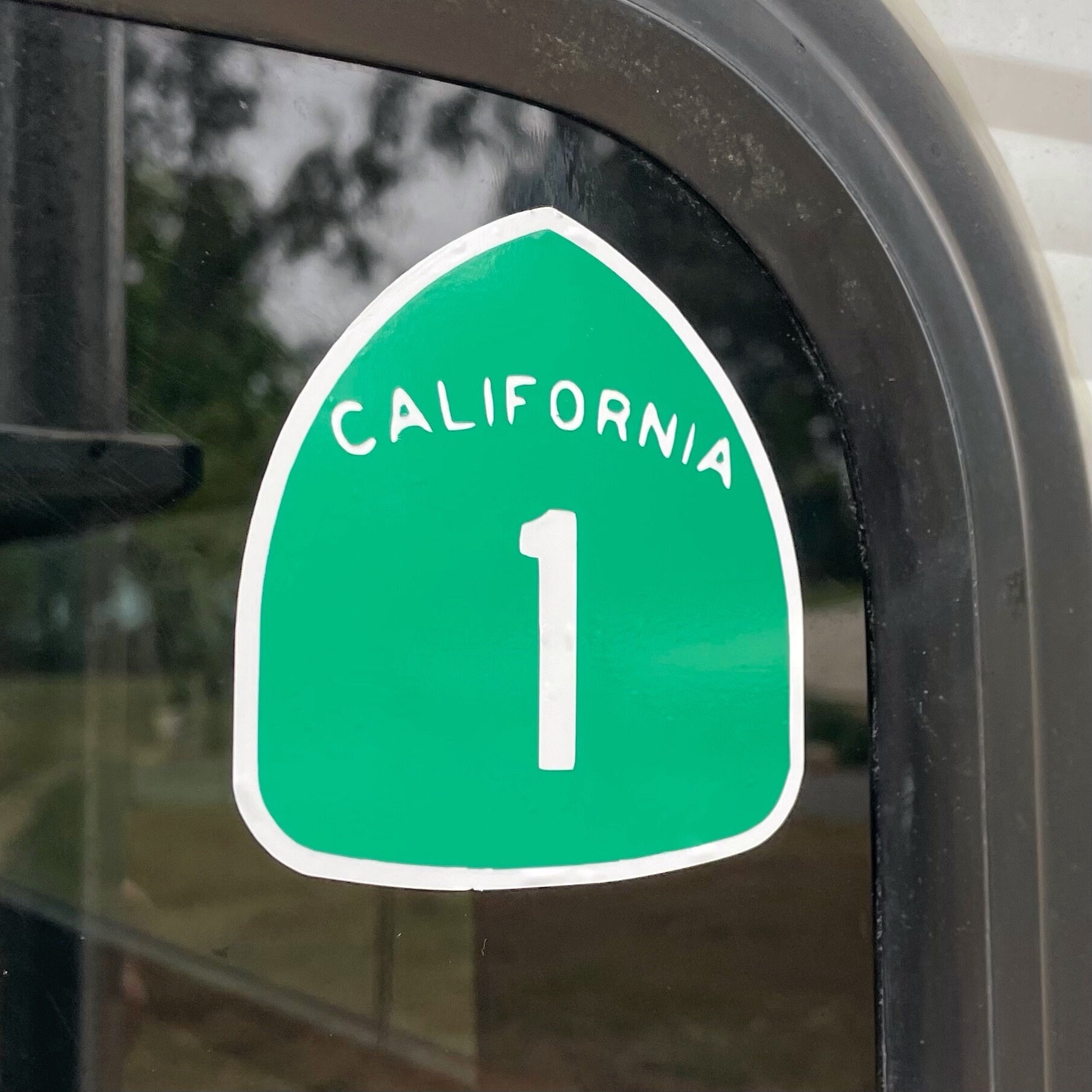 Pacific Coast Highway California PCH CA-1 Road Sign Vinyl Window Decal ...