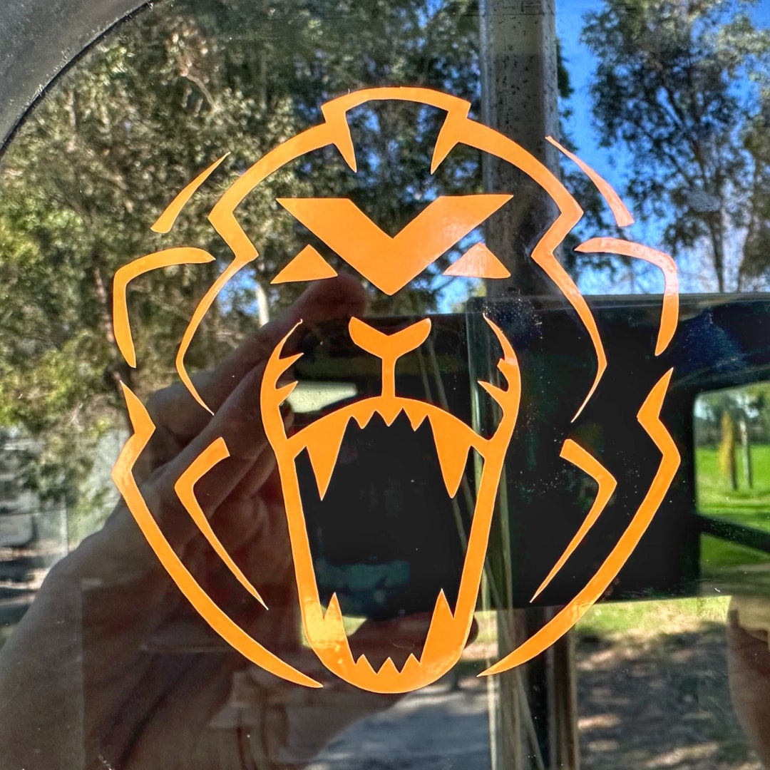 Max Verstappen Lion Vinyl Decal - Etsy