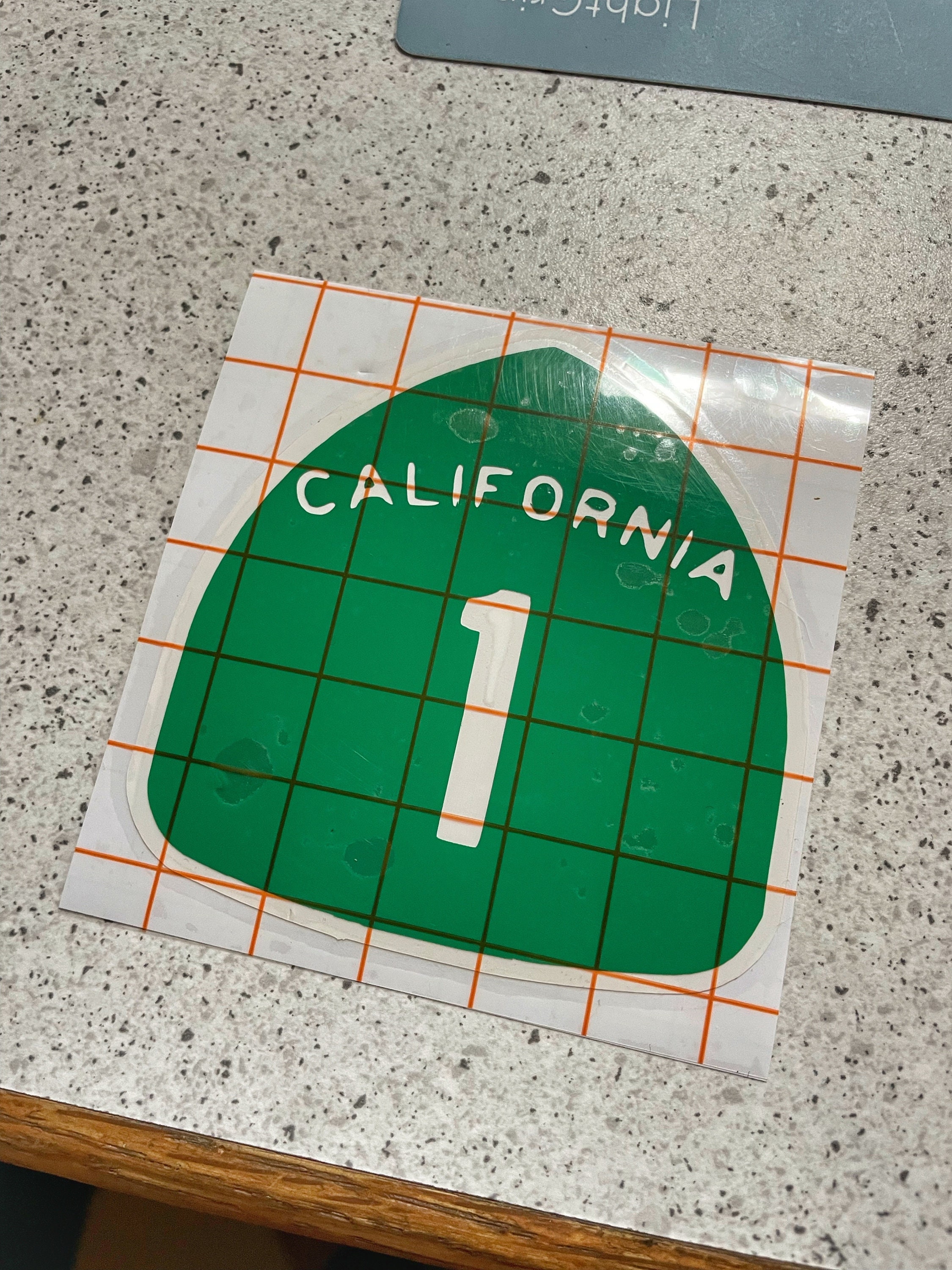 Pacific Coast Highway California PCH CA-1 Road Sign Vinyl Window Decal ...