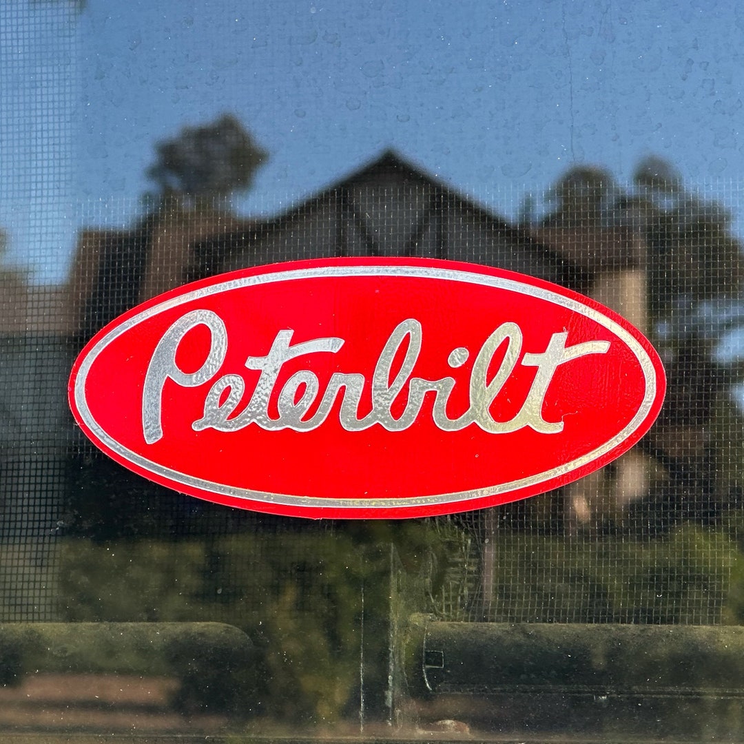 Peterbilt Emblem Vinyl Decal - Etsy Australia