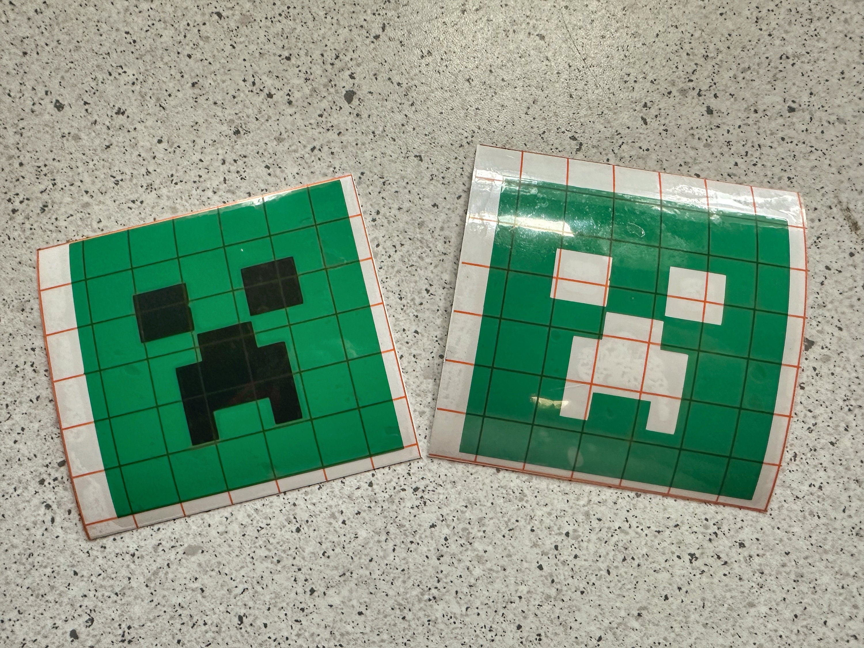 Minecraft Vinyl Window Decal Sticker - Etsy