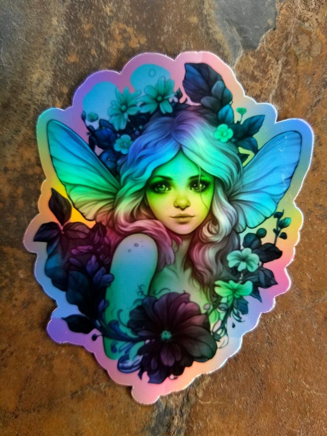Fairy Stickers, Laptop Decals, Fairy, Trippy Art, Waterproof Stickers ...