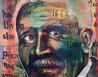 George Washington Carver Art Print, Black History Art Print, Famous ...