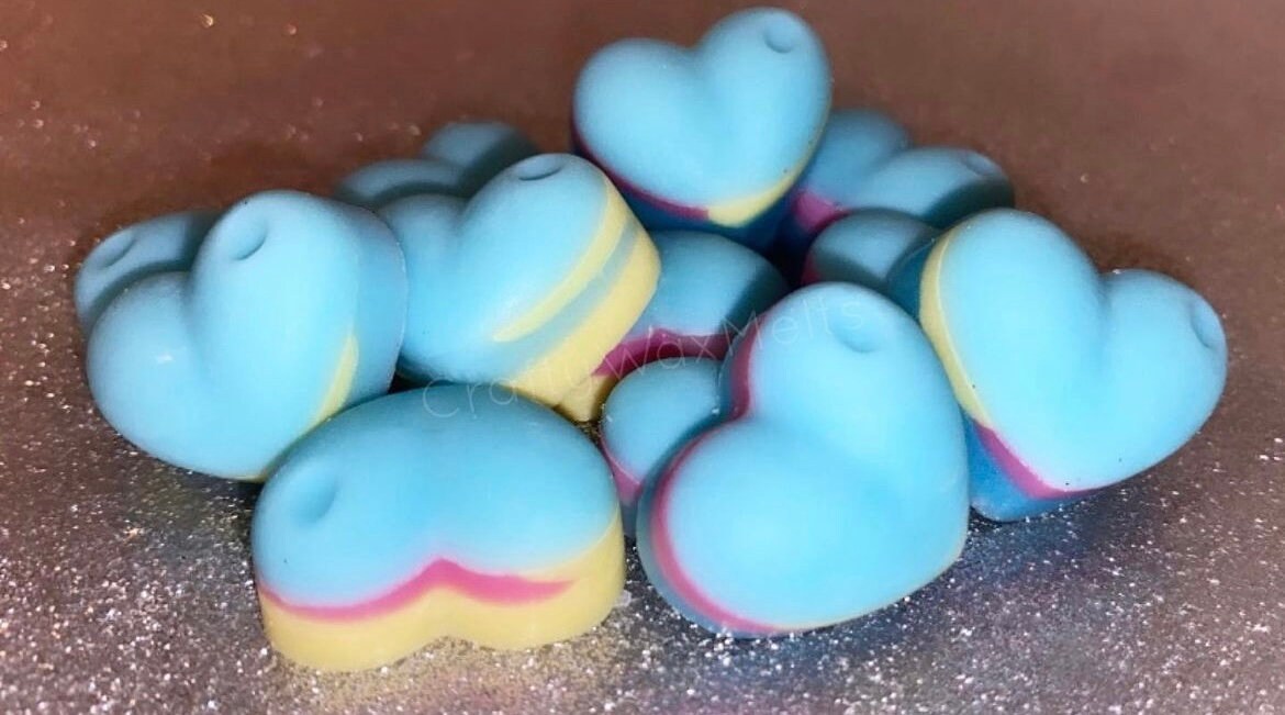 Hubba Bubba Wax Melt Hearts - Etsy
